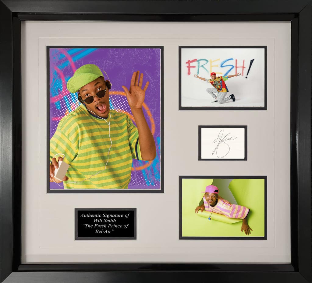 Will Smith Signed Display – Backdrop Promotions BDP