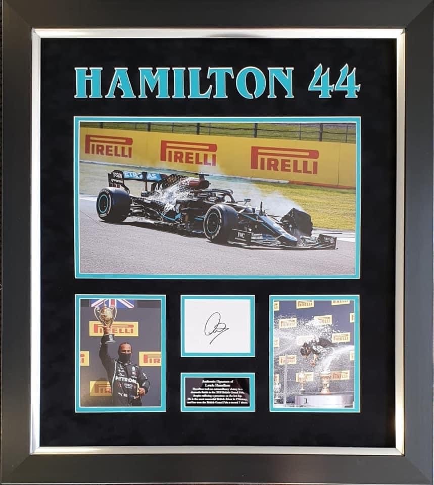 Lewis Hamilton Signed F1 Display – Backdrop Promotions BDP