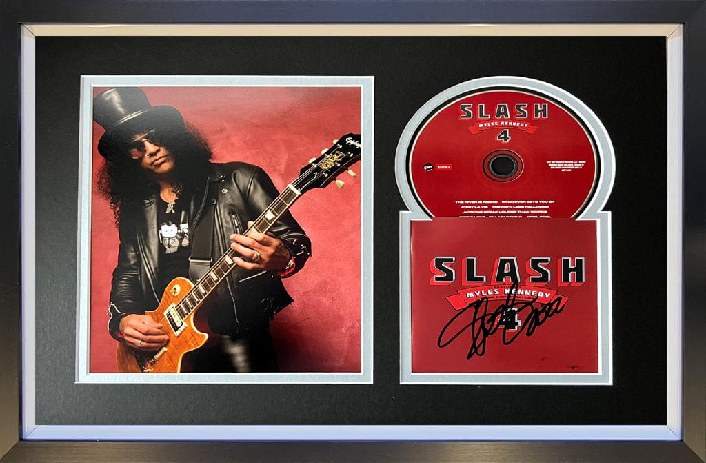 Slash Signed CD Display – Backdrop Promotions BDP