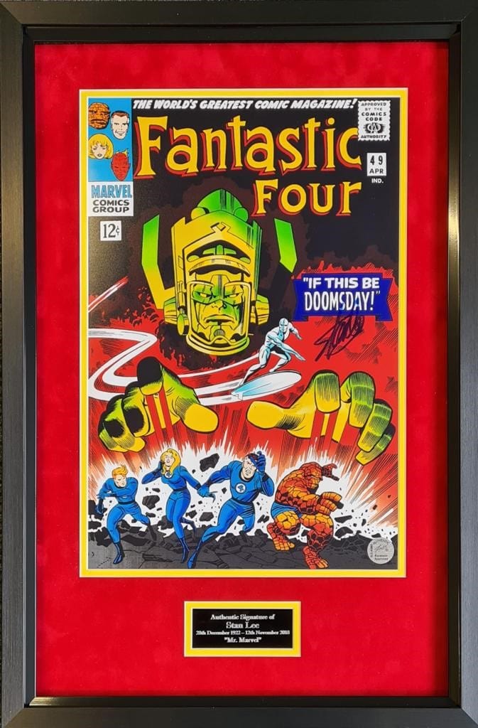 Stan Lee Signed Display – Backdrop Promotions BDP